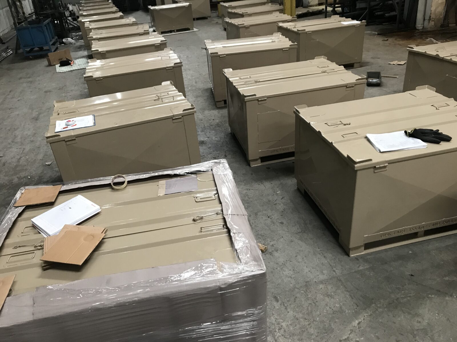 NUCLEAR WASTE BOX WITH LID – H.M.B Industrial Ltd.